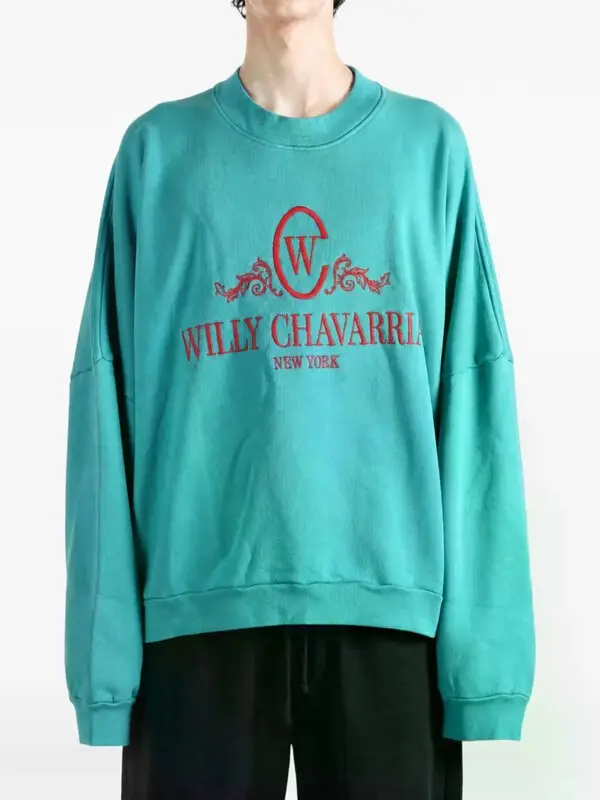 WILLY CHAVARRIA Chavantino Hooligan Dropped-shoulder Sweatshirt