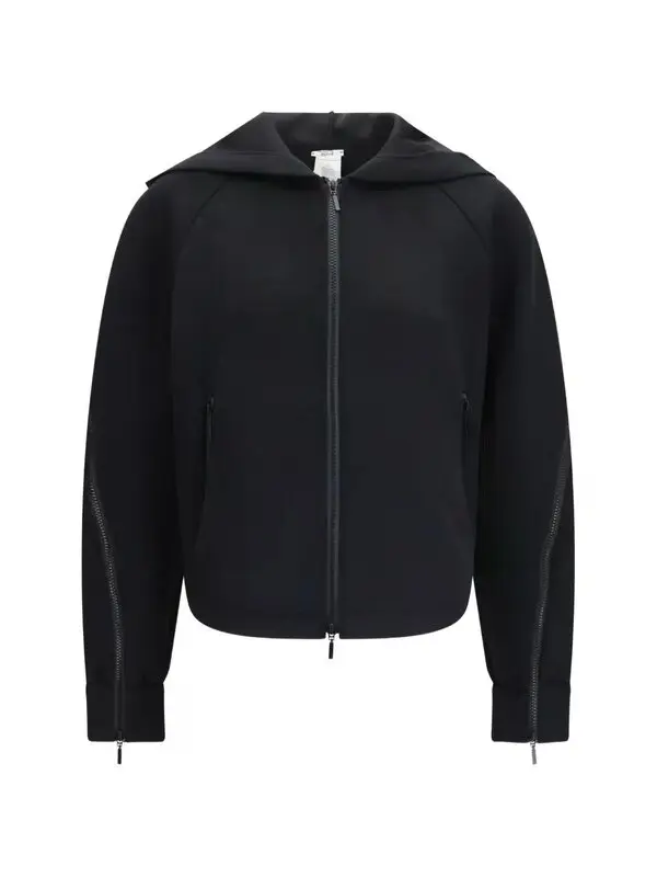 WOLFORD Urban Touch Zip-detail Hoodie