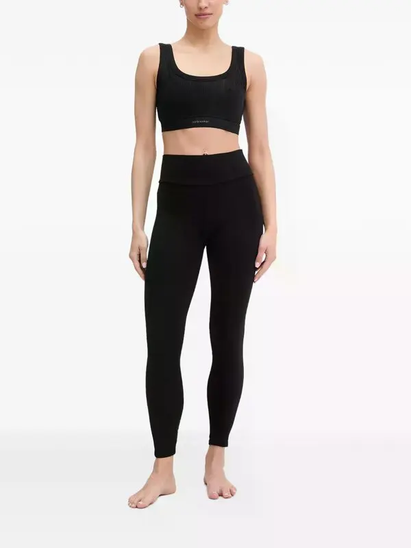 Icebreaker Lotus Ribbed-knit Sports Bra