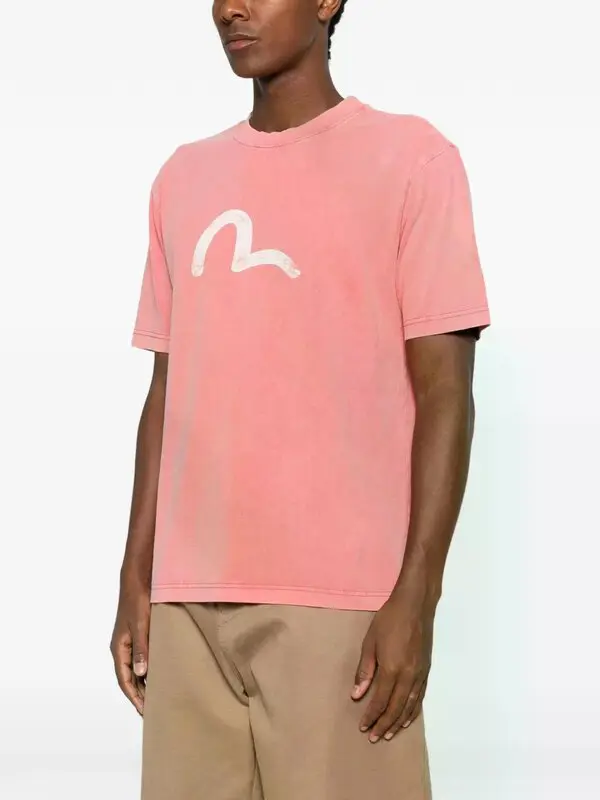 EVISU Seagull-print T-shirt