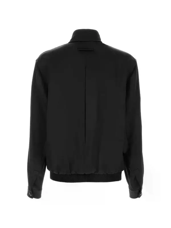 Zegna Silk High-neck Sweatshirt