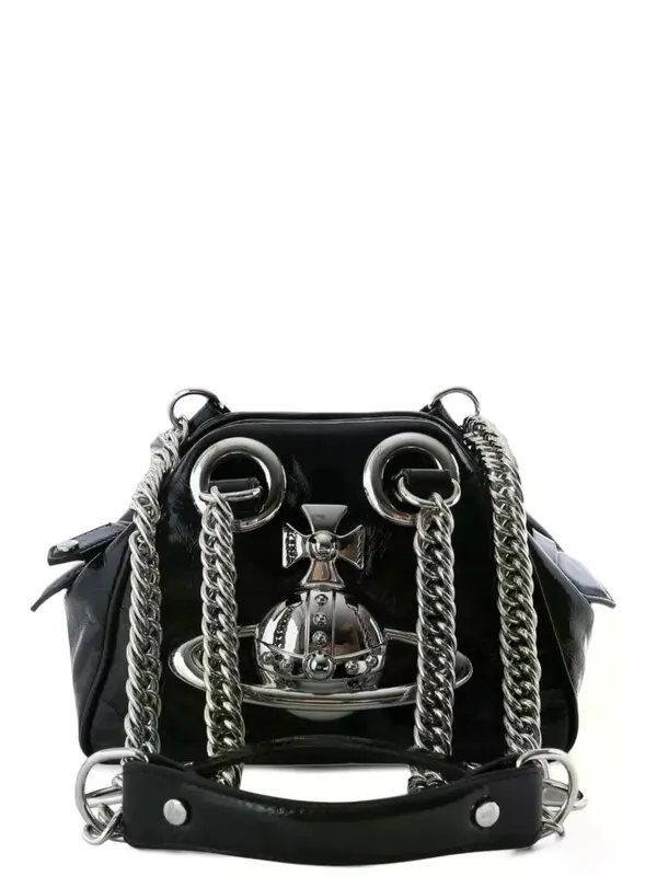 VIVIENNE WESTWOOD Archive Orb Chain Handbag - Black