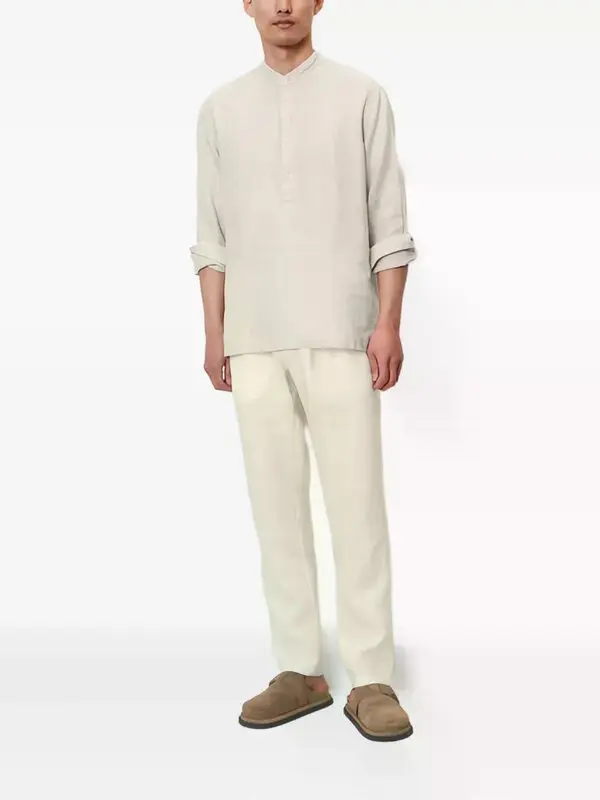 Marc O'polo Band Collar Henley Shirt