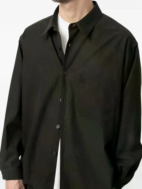 STILL BY HAND Cotton-twill Shirt Jacket