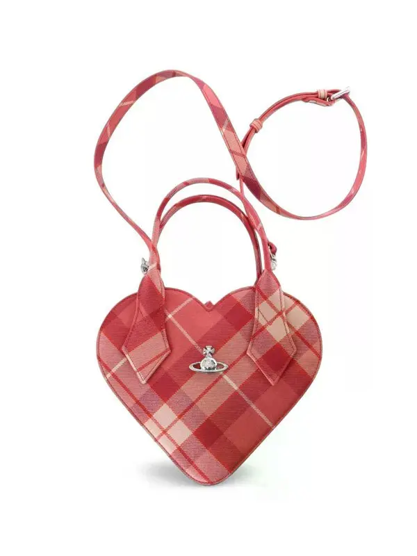 VIVIENNE WESTWOOD Josephine Heart Crossbody Bag - Red