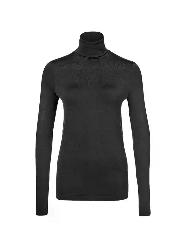Wolford Luxe Roll-neck Long-sleeve T-shirt