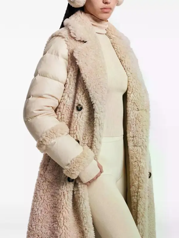 Rudsak Noelle Faux-fur Quilted-panel Coat