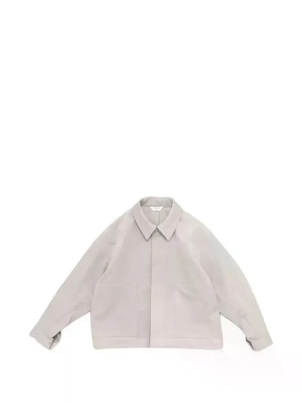 STILL BY HAND Faux-leather Blouson Jacket