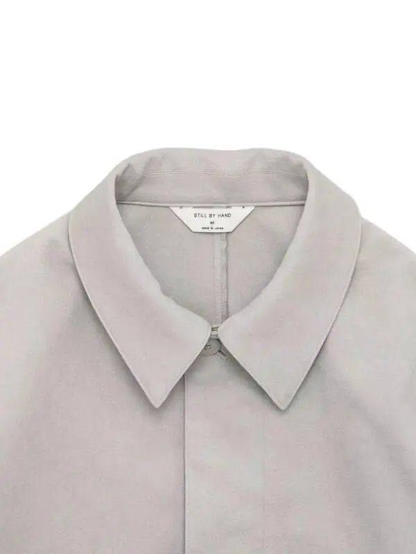 STILL BY HAND Faux-leather Blouson Jacket