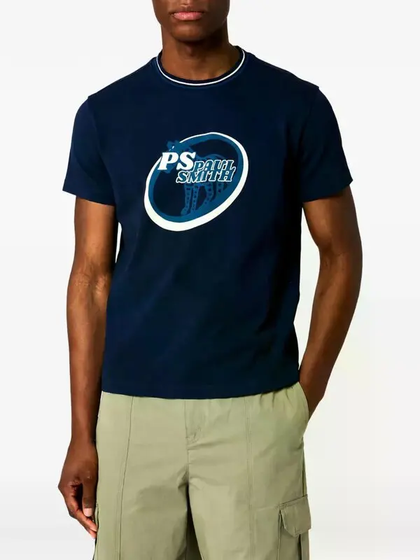 Paul Smith T-shirt Logo Zebra Ringer
