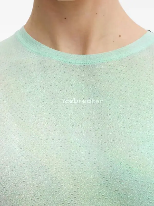 Icebreaker Featherlight Logo-print Short-sleeve Base Layer