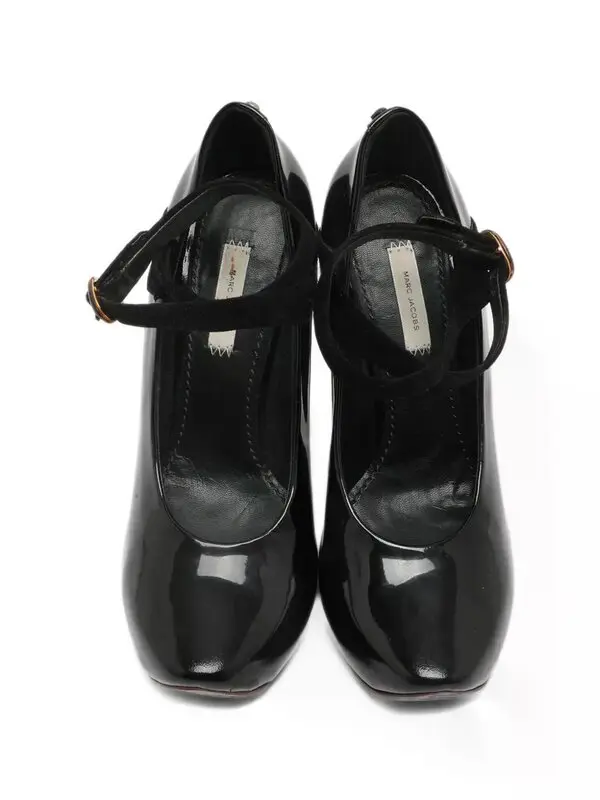 Marc Jacobs Embellished Heel Ankle-strap Pumps