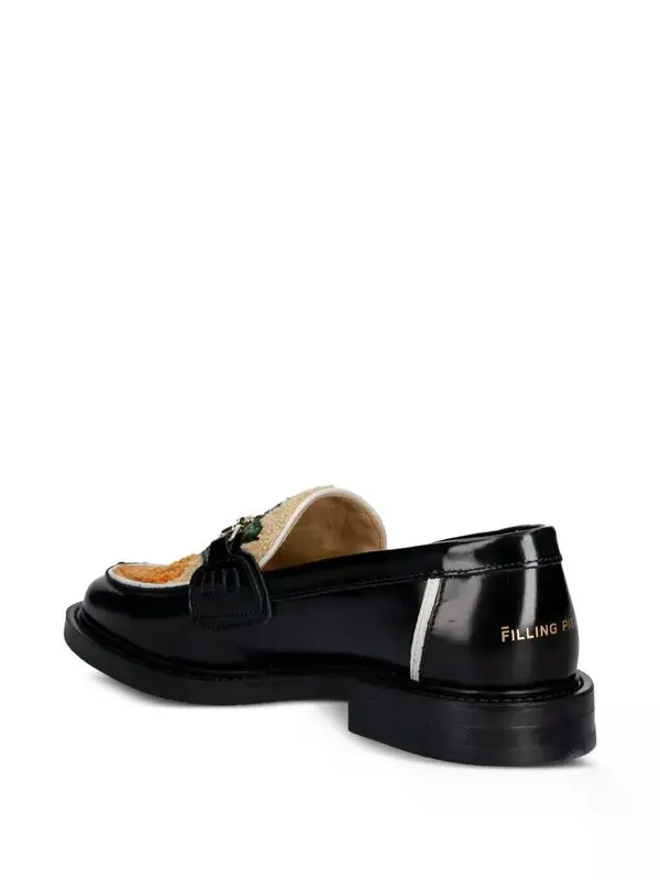 Filling Pieces Pineapple-patch Bit-strap Loafers