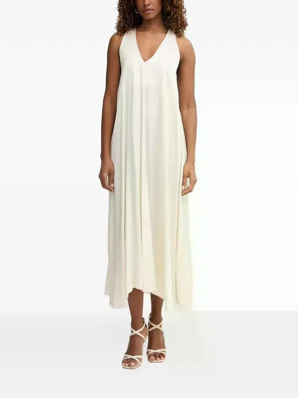 HAVEONE V-neck Sleeveless Maxi Dress