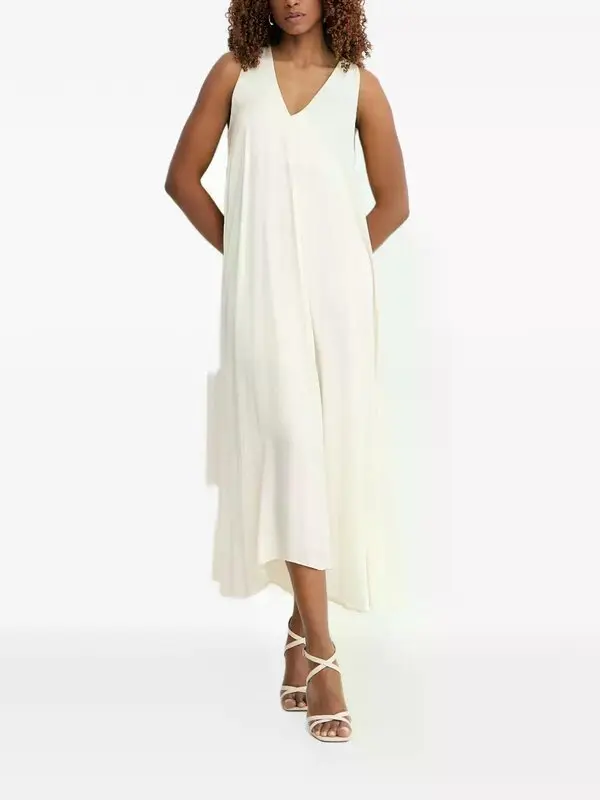 HAVEONE V-neck Sleeveless Maxi Dress