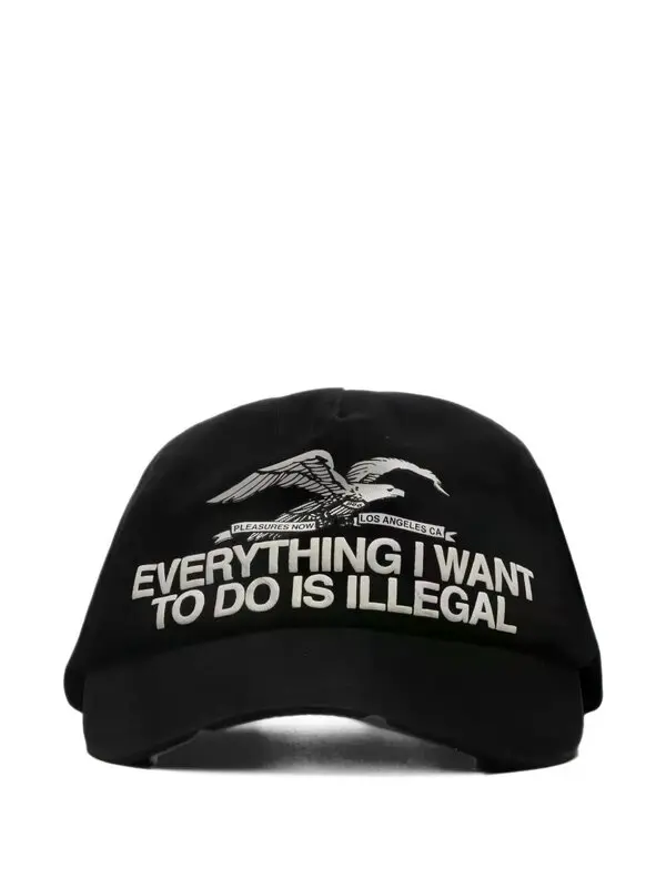 PLEASURES Illegal Snapback Cap