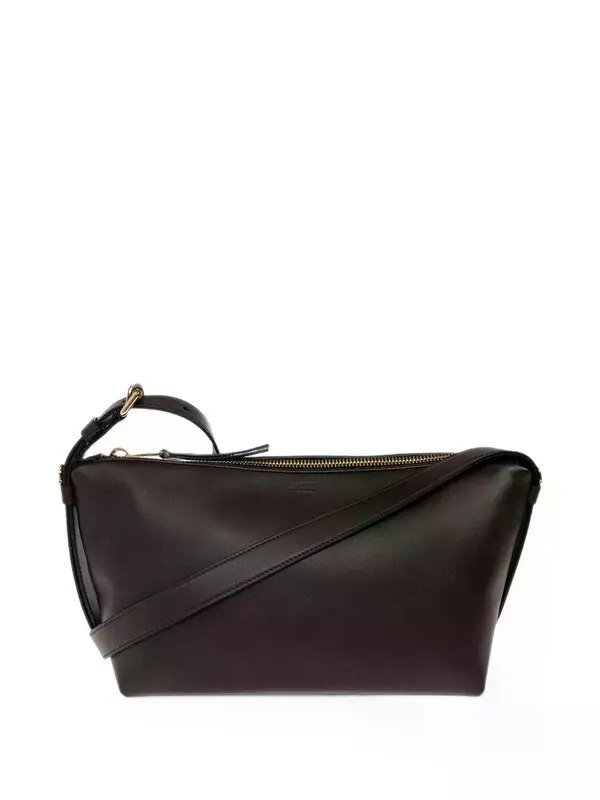 Moschino Logo-debossed Leather Shoulder Bag