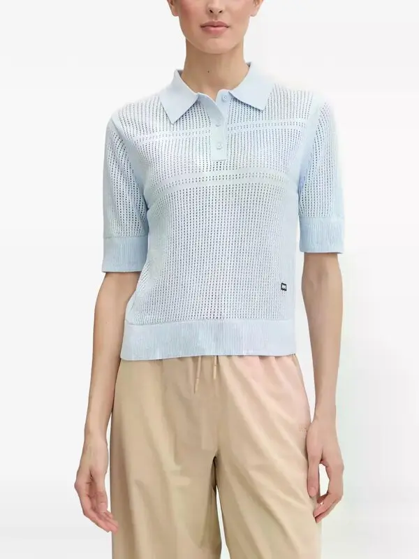 Helly Hansen Perforated-knit Polo Shirt