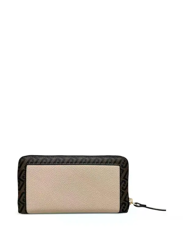 Liu Jo Monogram-print Studded Wallet