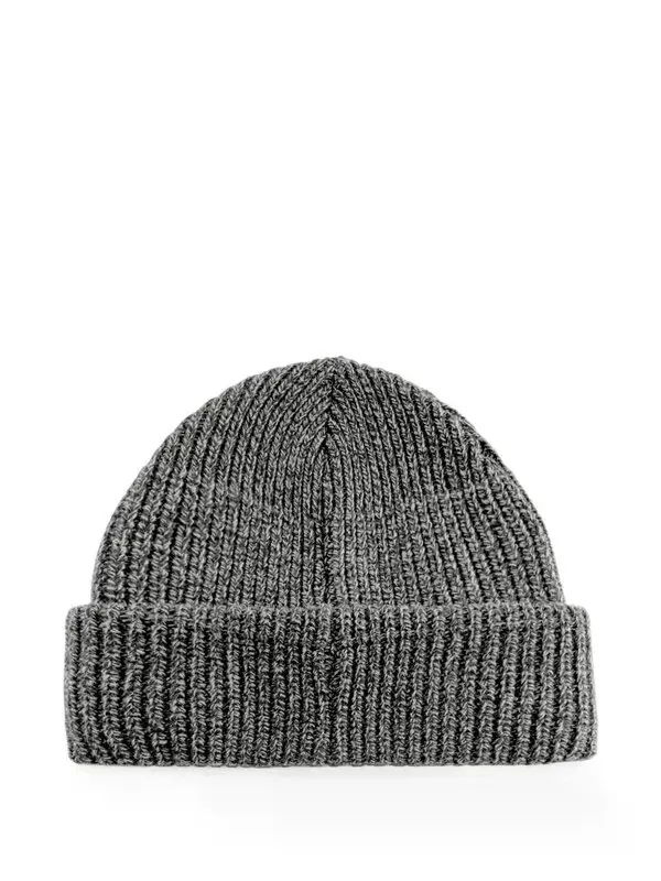 VIVIENNE WESTWOOD Sporty Orb-embroidered Ribbed Beanie Hat