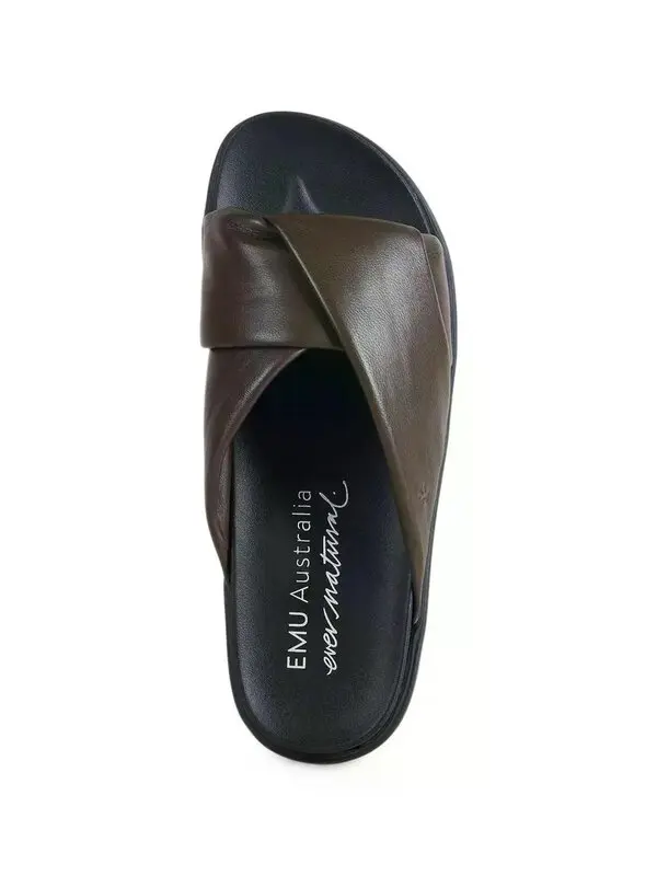 EMU AUSTRALIA Selene Crossover-strap Slides