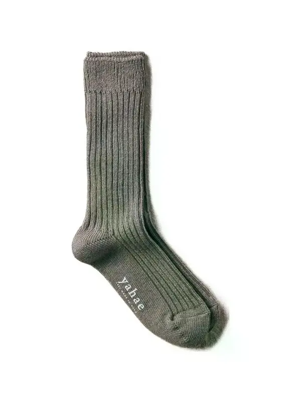 YAHAE Ribbed-knit Socks