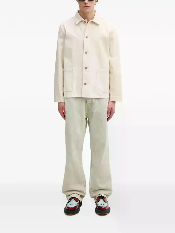 Filling Pieces Acid-wash Wide-leg Jeans