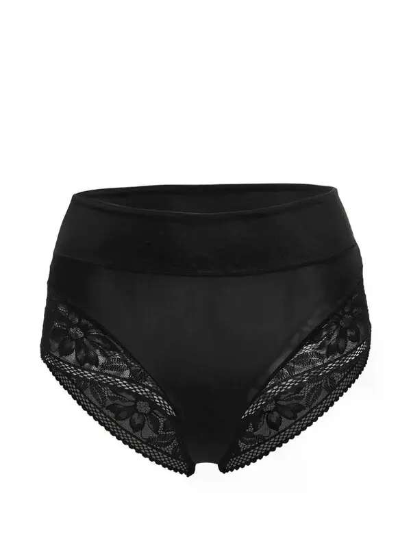 WOLFORD Lace-trim High-waisted Briefs