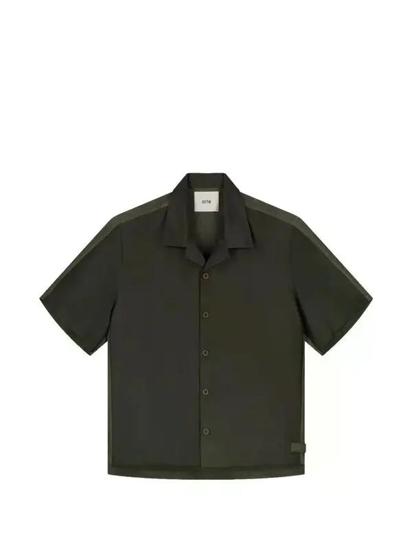 ARTE ANTWERP Panelled Short-sleeve Shirt