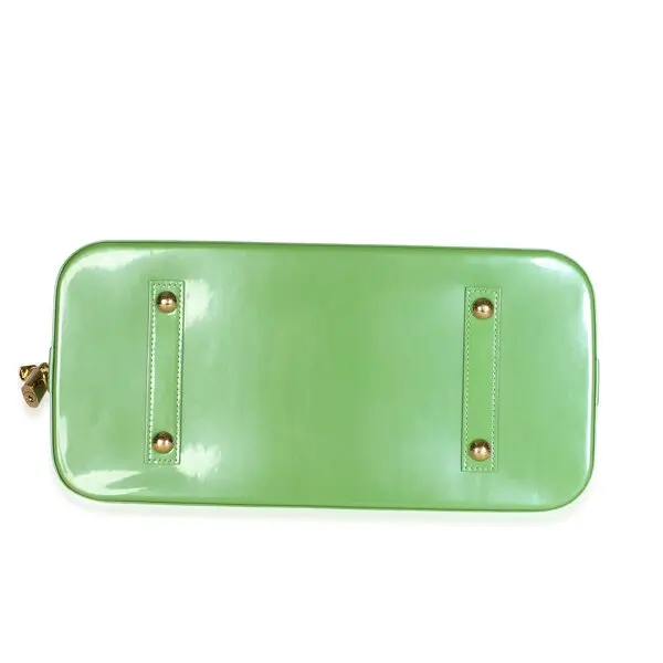 LOUIS VUITTON X Stephen Sprouse Vert Tonic Monogram Vernis Roses Alma Gm - Green