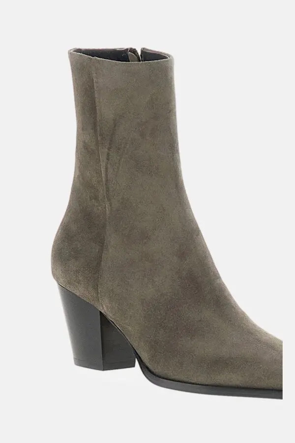 AEYDE Hedvig Cowboy Ankle Boots