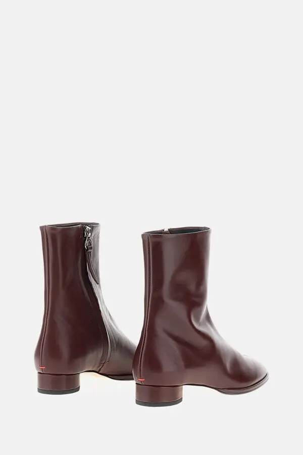 AEYDE Roisin Leather Ankle Boots
