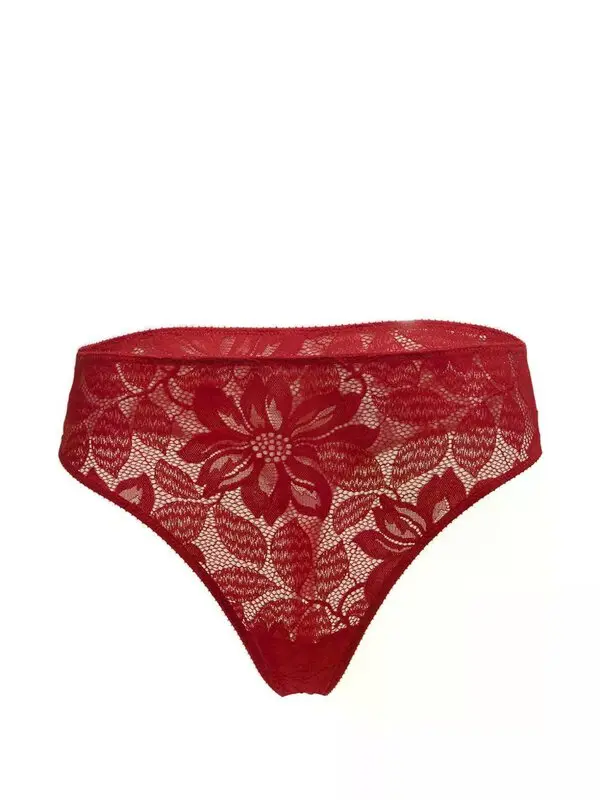 Wolford Floral-lace Thong