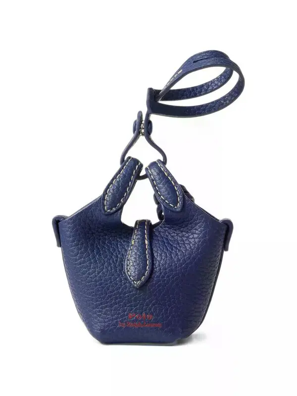 Polo Ralph Lauren Polo Play Leather Bag Charm - Blue