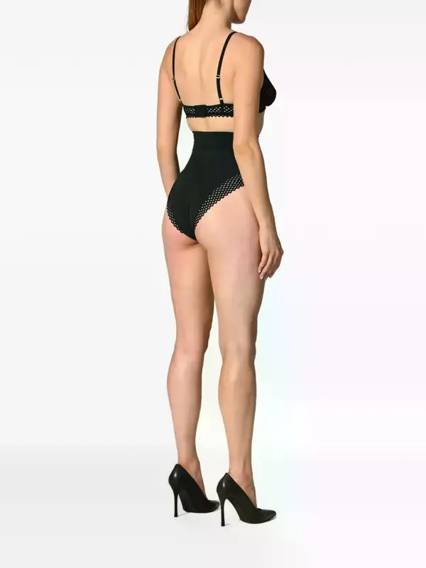 WOLFORD Romantic Net High-waisted Briefs