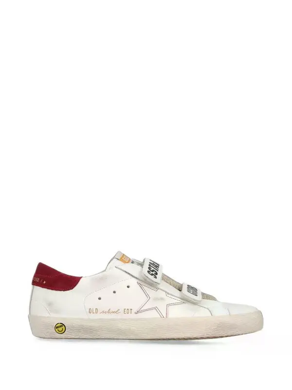 GOLDEN GOOSE Old School Star-patch Leather Sneakers