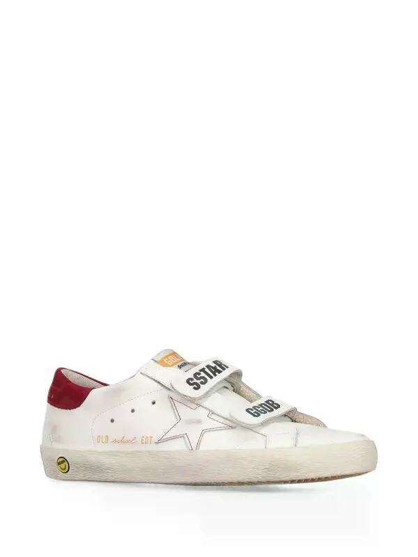 GOLDEN GOOSE Old School Star-patch Leather Sneakers