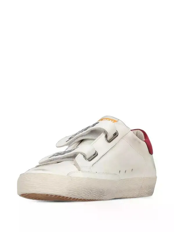 GOLDEN GOOSE Old School Star-patch Leather Sneakers