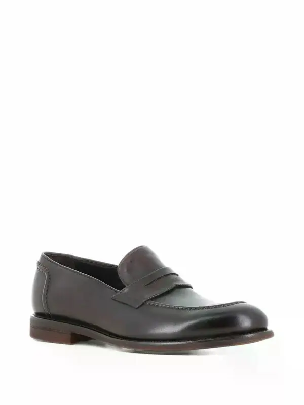 TASSINARI Leather Penny Loafers