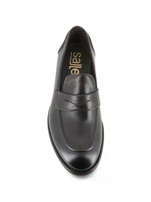 TASSINARI Leather Penny Loafers