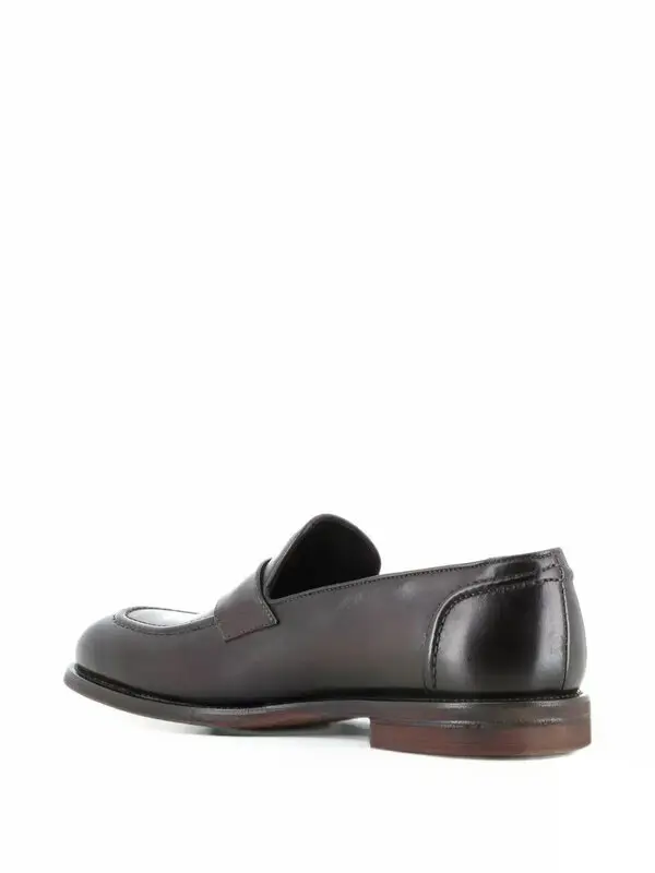 TASSINARI Leather Penny Loafers