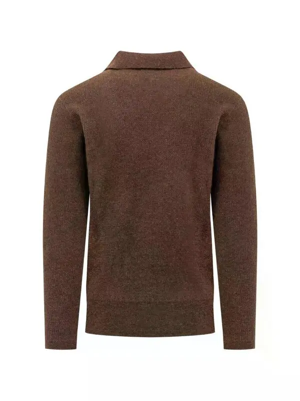 RAKKI Long-sleeve Polo Sweater