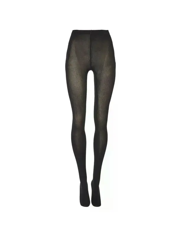 Wolford Cotton Velvet Tights - Black