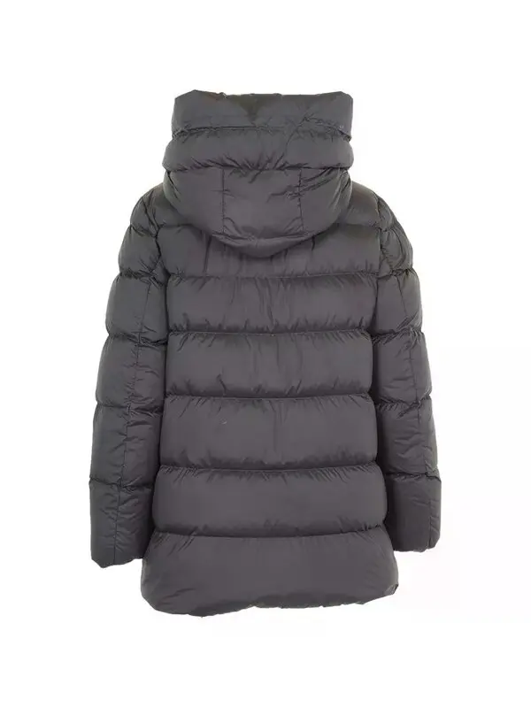 Add Quilted- Hooded Parka Coat