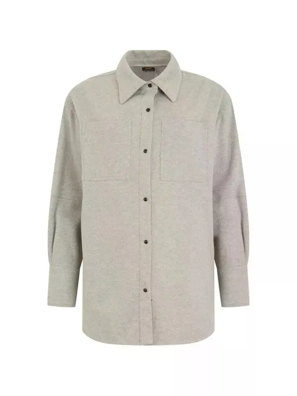 MOORER Button-up Shirt - Grey