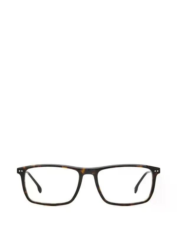 Carrera Eyewear Tortoiseshell-effect Rectangle-frame Glasses - Brown