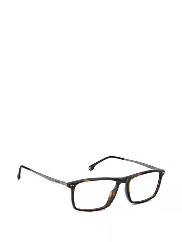 Carrera Eyewear Tortoiseshell-effect Rectangle-frame Glasses