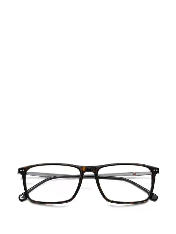 Carrera Eyewear Tortoiseshell-effect Rectangle-frame Glasses