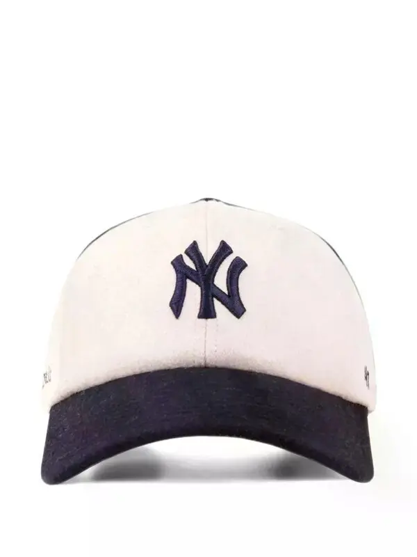 Sporty & Rich X Yankees Wool Baseball Cap