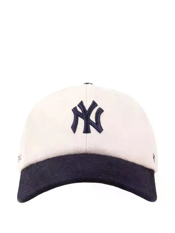Sporty & Rich X Yankees Wool Baseball Cap - Neutrals